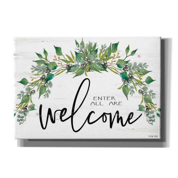 Gracie Oaks Leechburg " Enter All Are Welcome " by Cindy Jacobs on ...