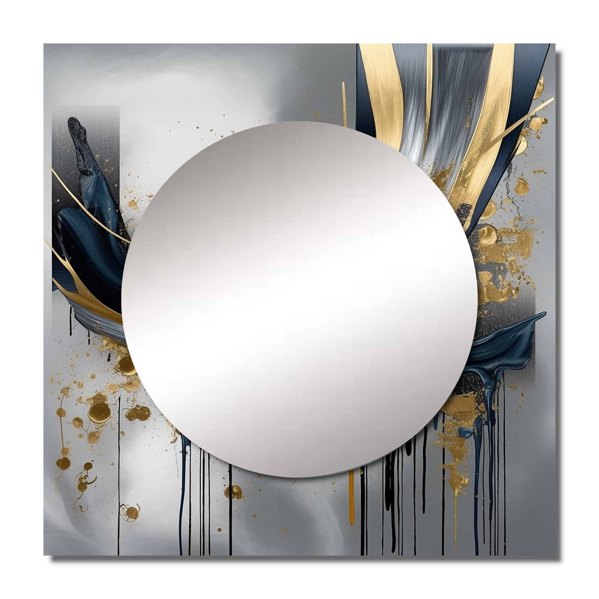 Design Art Shapes And Lines Abstract Marble V - Abstract Marble Square ...