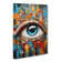 Marlow Home Co. Eye Hard Edge - Wrapped Canvas Art Prints | Wayfair.co.uk