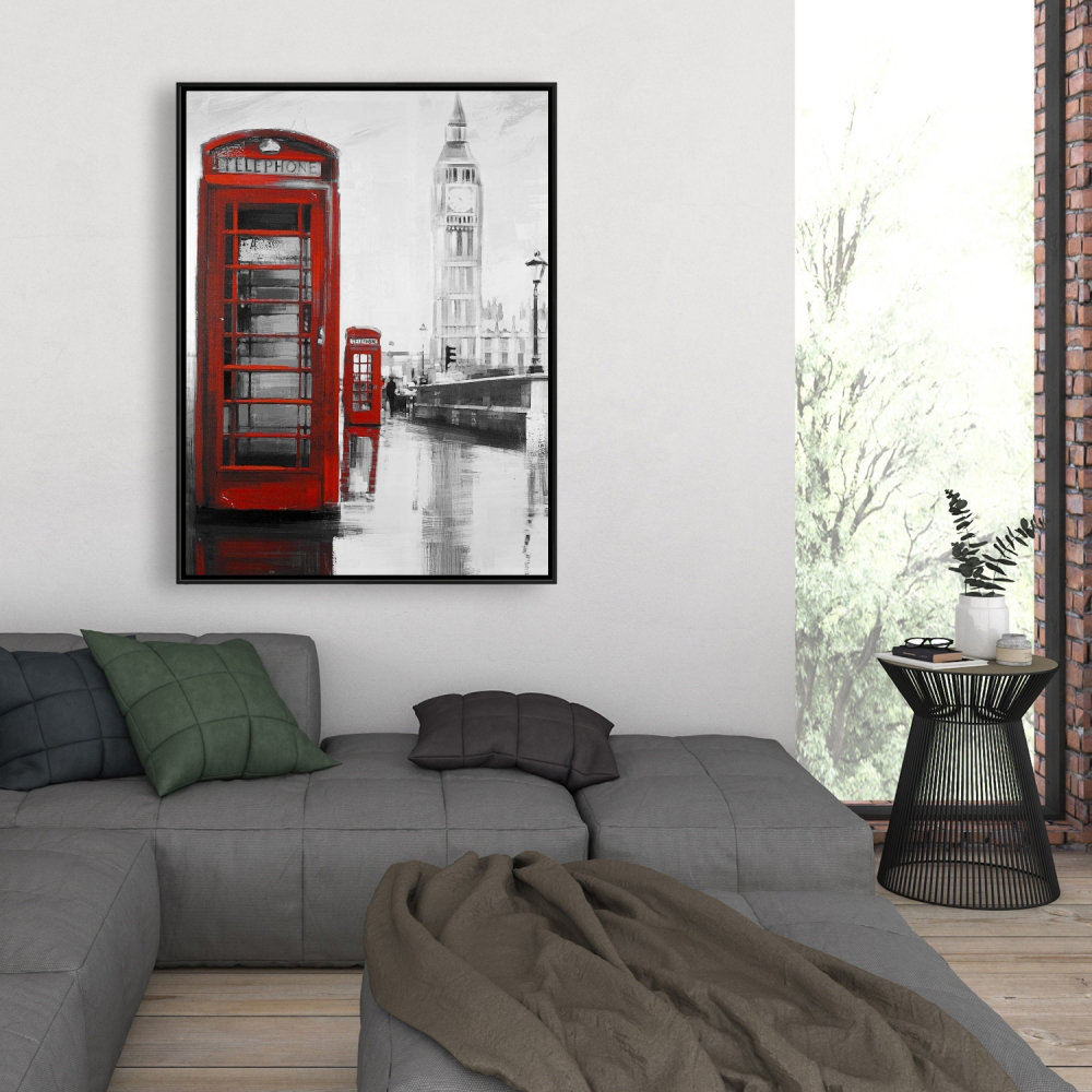 Begin Edition International Inc. Red phonebooth with the big ben - 36 ...