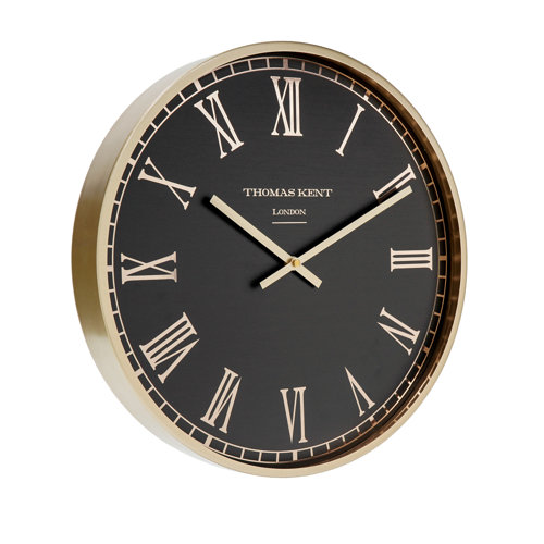 Gold Wall Clocks You'll Love | Wayfair