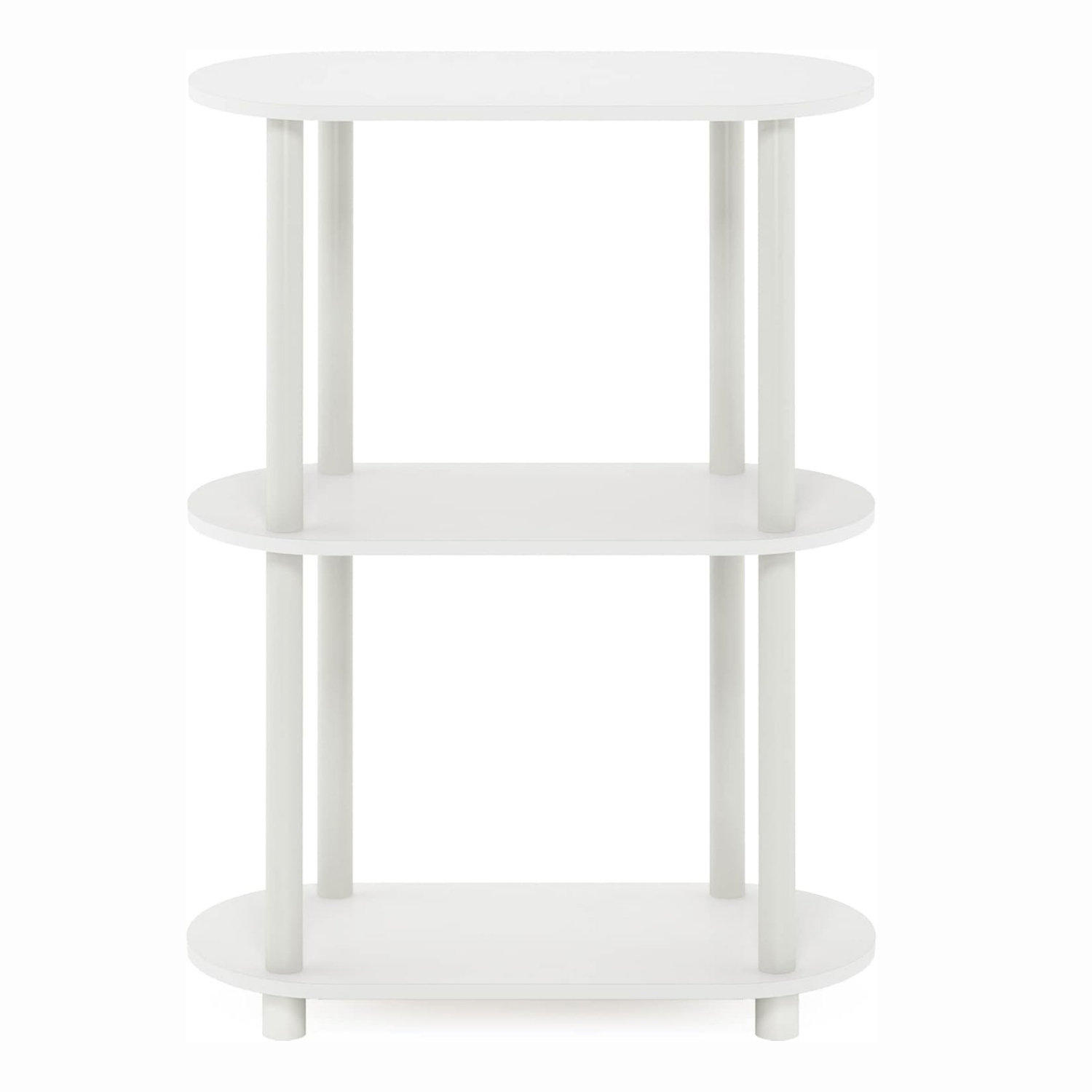 AKLOV 3-Tier Modern Oval Side Display Rack | Wayfair