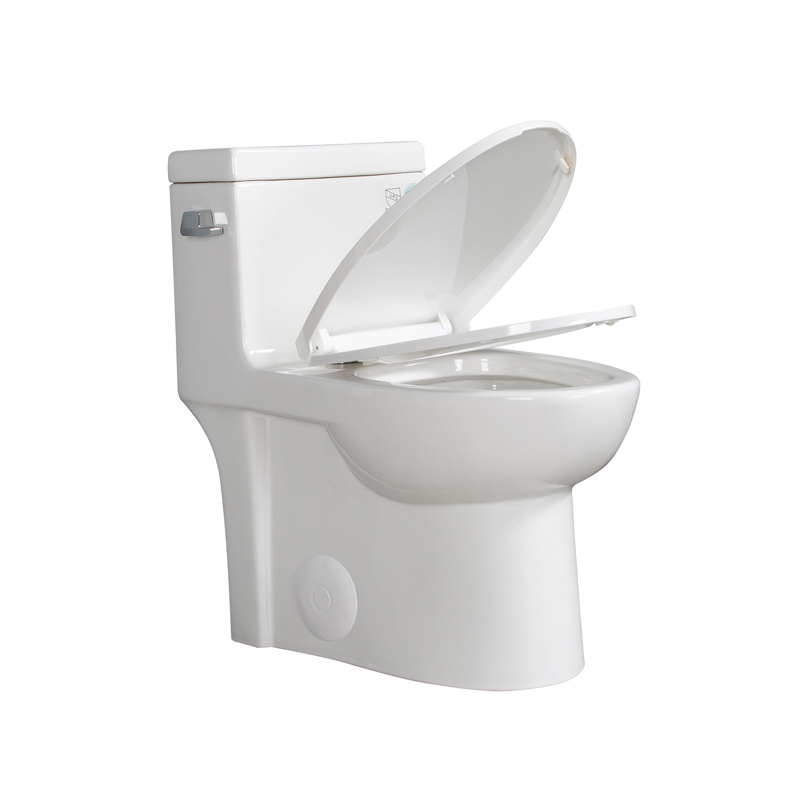 EHABLIX Liberty Compact Toilets One-Piece Toilet With High-Efficiency ...