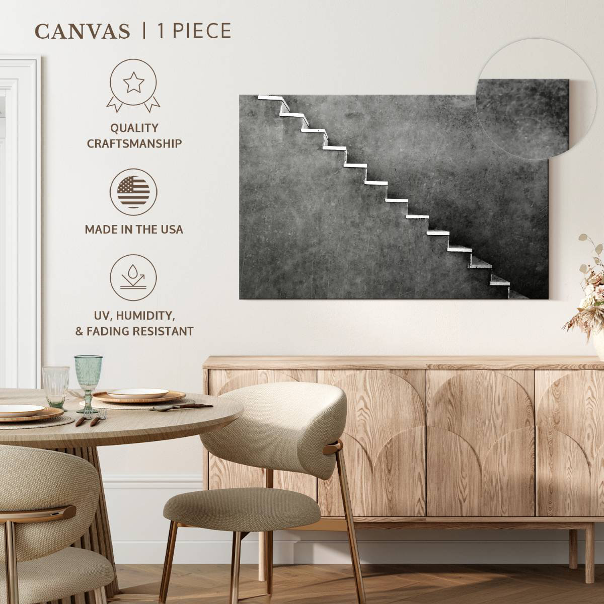 Elephant Stock Gray Concrete Stairs | Wayfair