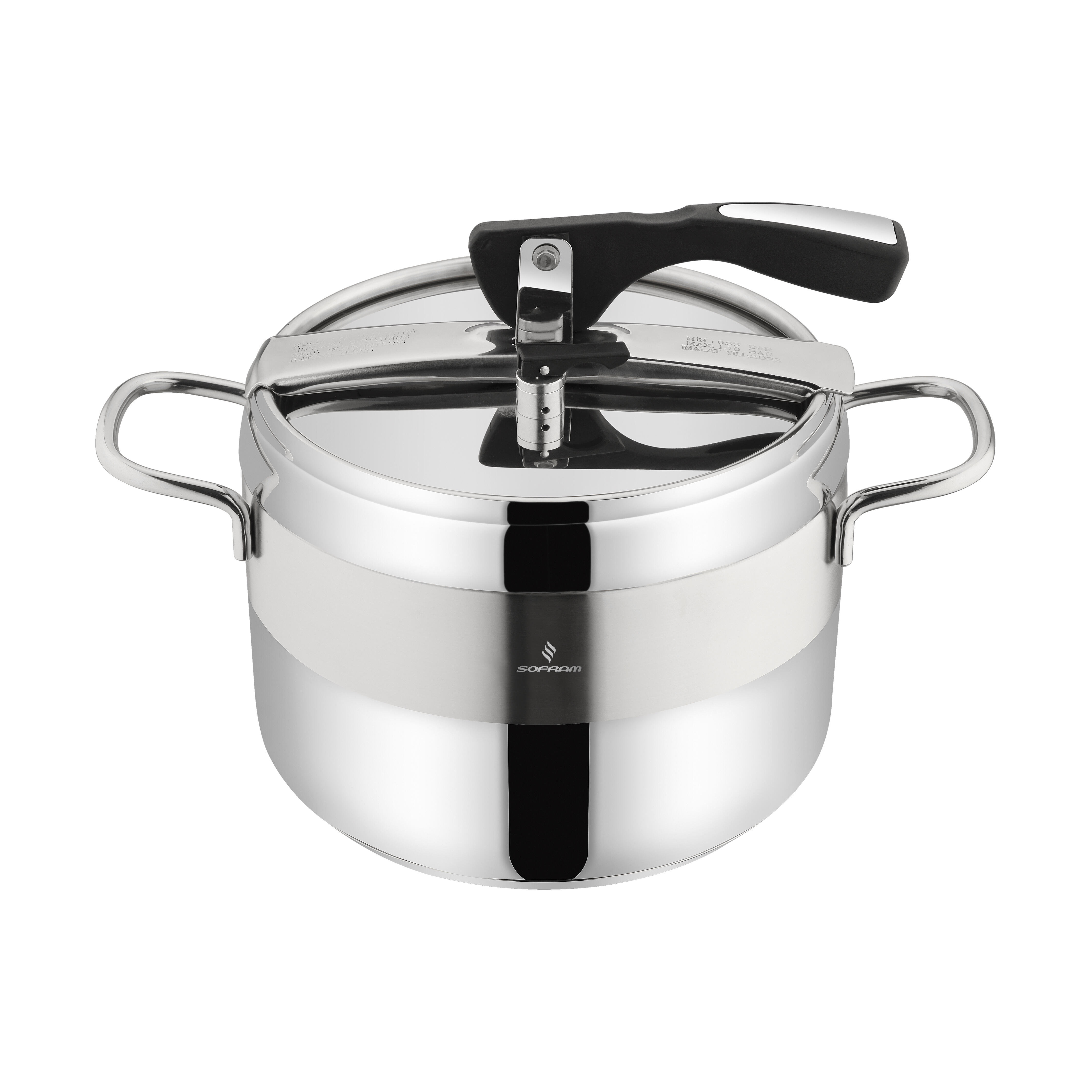 SOFRAM Stainless Steel Pressure Cooker (6 L) | Wayfair