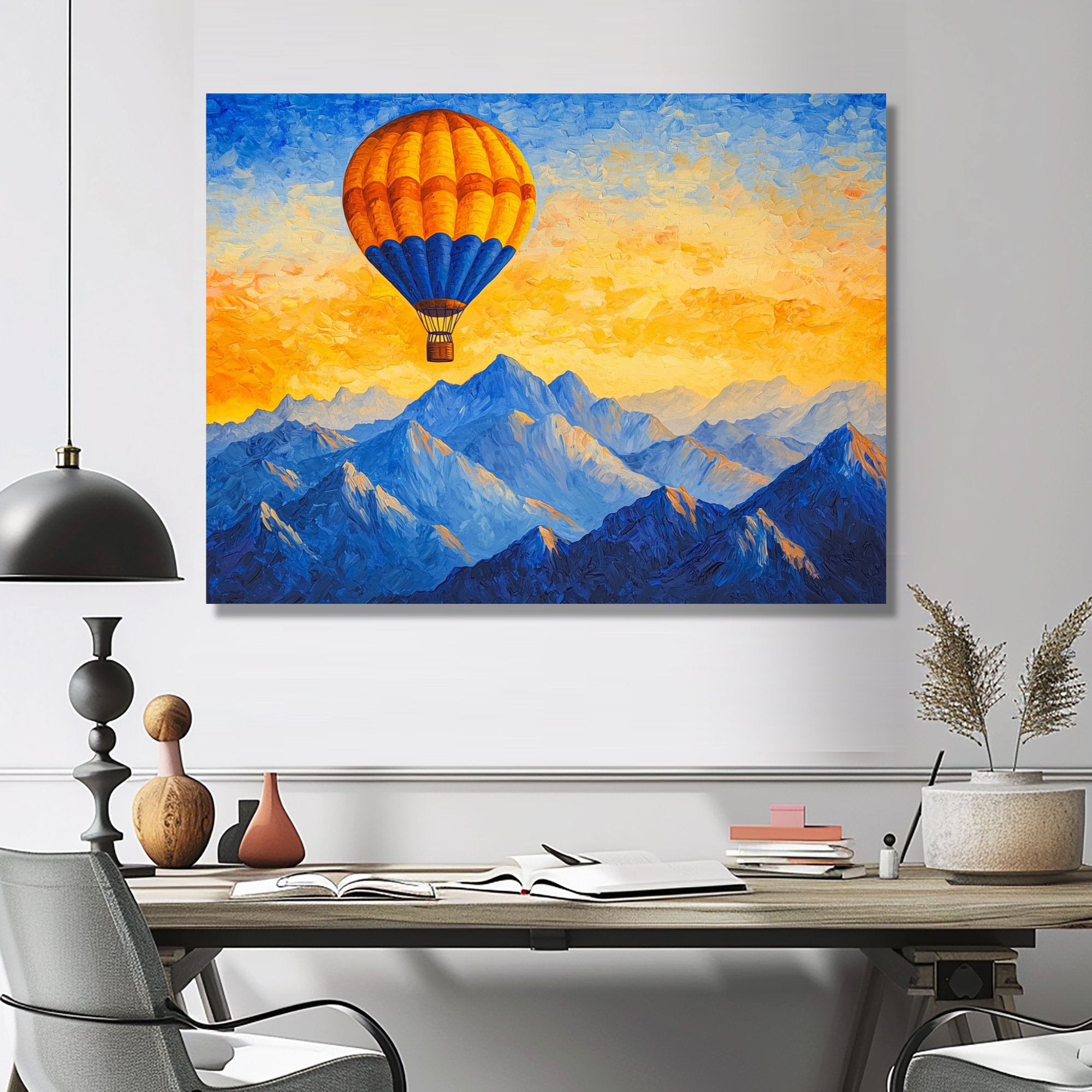 Red Barrel Studio® Hot Air Balloon Over Saint Jean Sur Richelieu Quebec ...