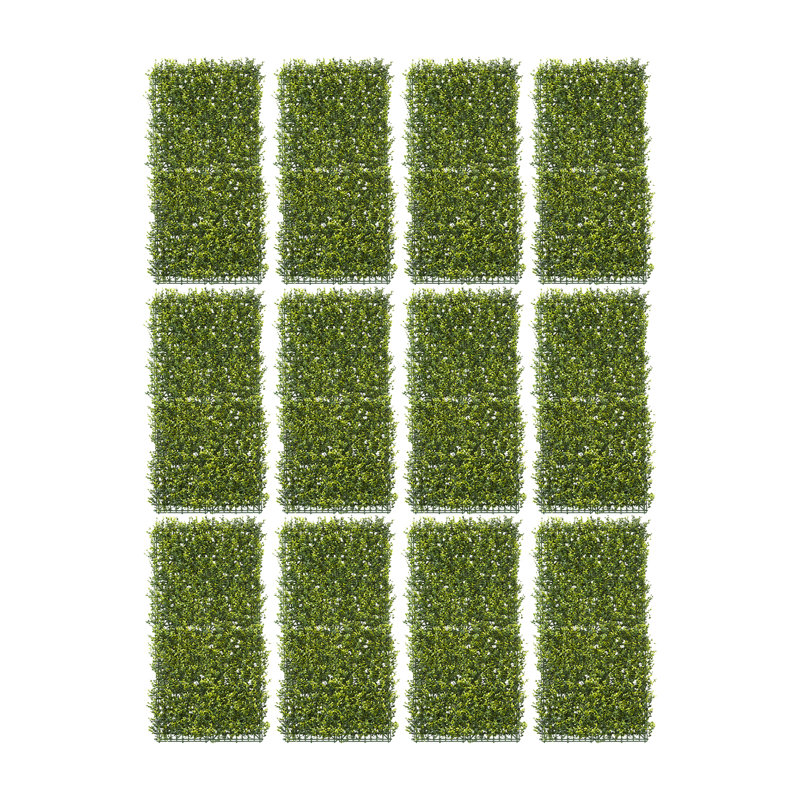 Serene Spaces Living 20" x 20" Artificial Grass Turf Panel | Wayfair