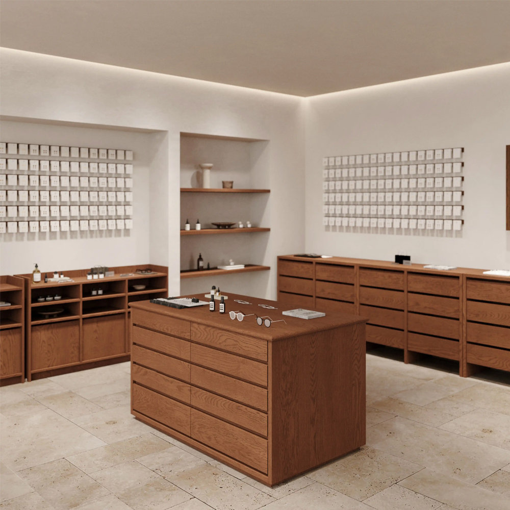 Artistic Soul XKX Premium Furniture Brown Storage and Display Cabinet ...