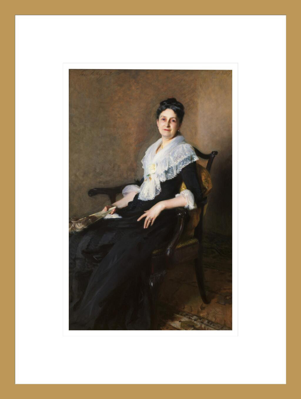 1000Museums Elizabeth Allen MarquandJohn Singer Sargent -Framed Giclee ...