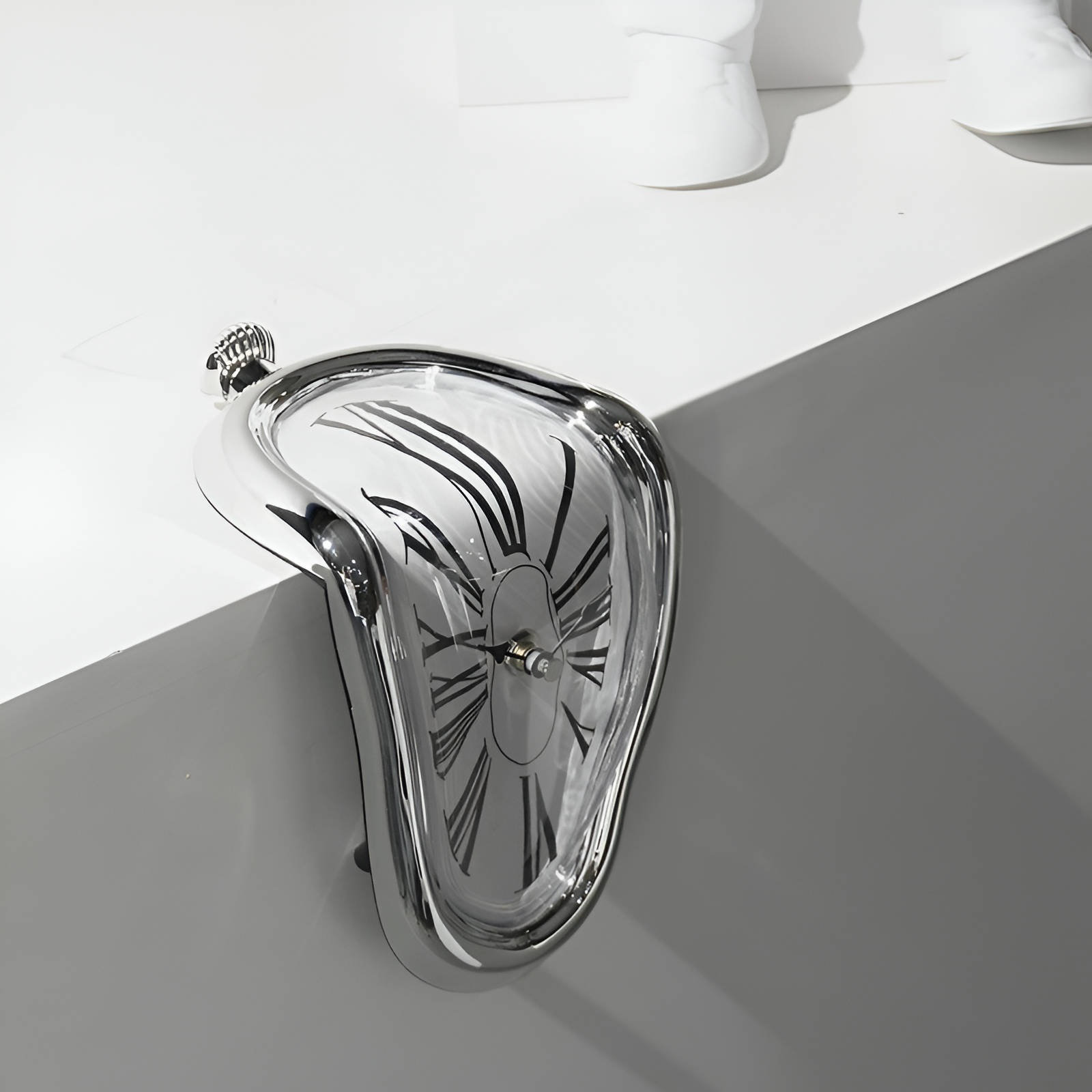 Wrought Studio Salvador Plastic Dalí's Melting Clock Table Clock ...