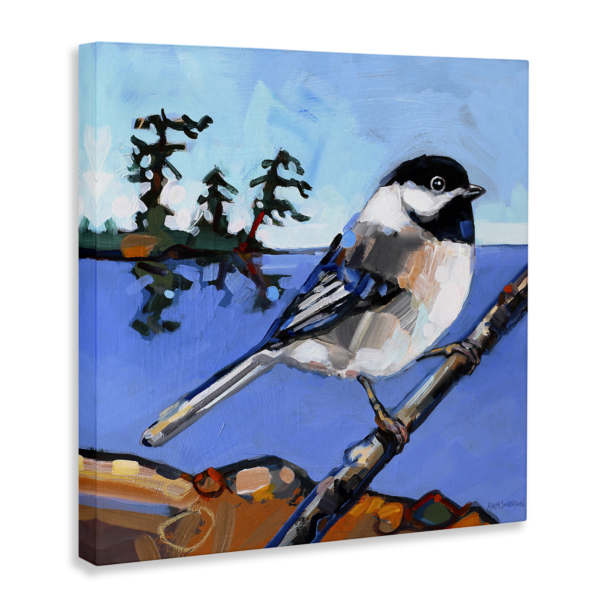 Winston Porter Swallow Bird Perched Canvas Wall Art by Adam Swanson bp ...