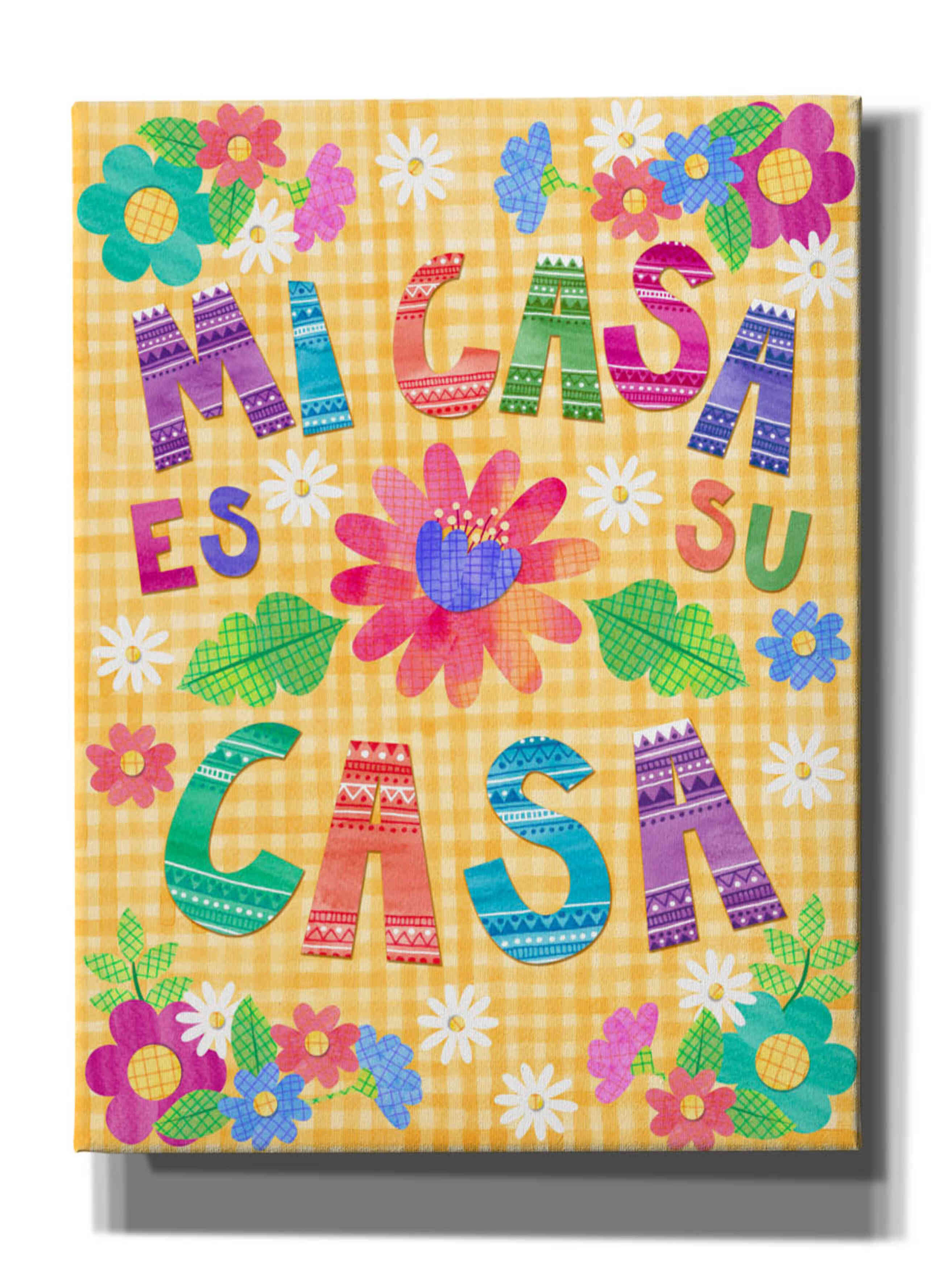Trinx Mi Casa Es Su Casa by Hello Angel - Wrapped Canvas Print ...