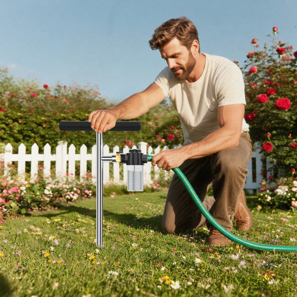 Taktack Soontrans Deep Root Tree Watering Tool 32 Inch Stainless Steel ...