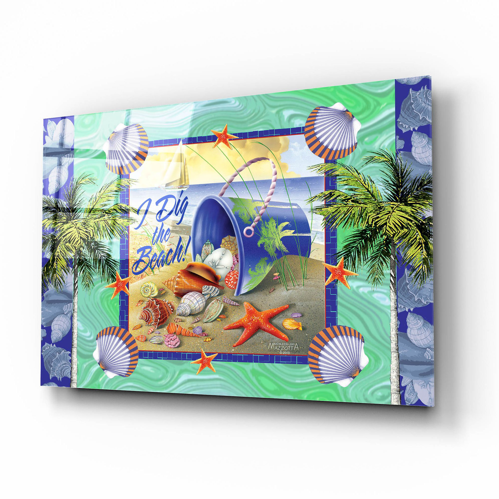 Rosecliff Heights® 'Shell Bucket' By James And Kathleen Mazzotta ...