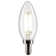 Satco 60 Watt Equivalent B11 E12/Candelabra Dimmable LED Bulb & Reviews ...