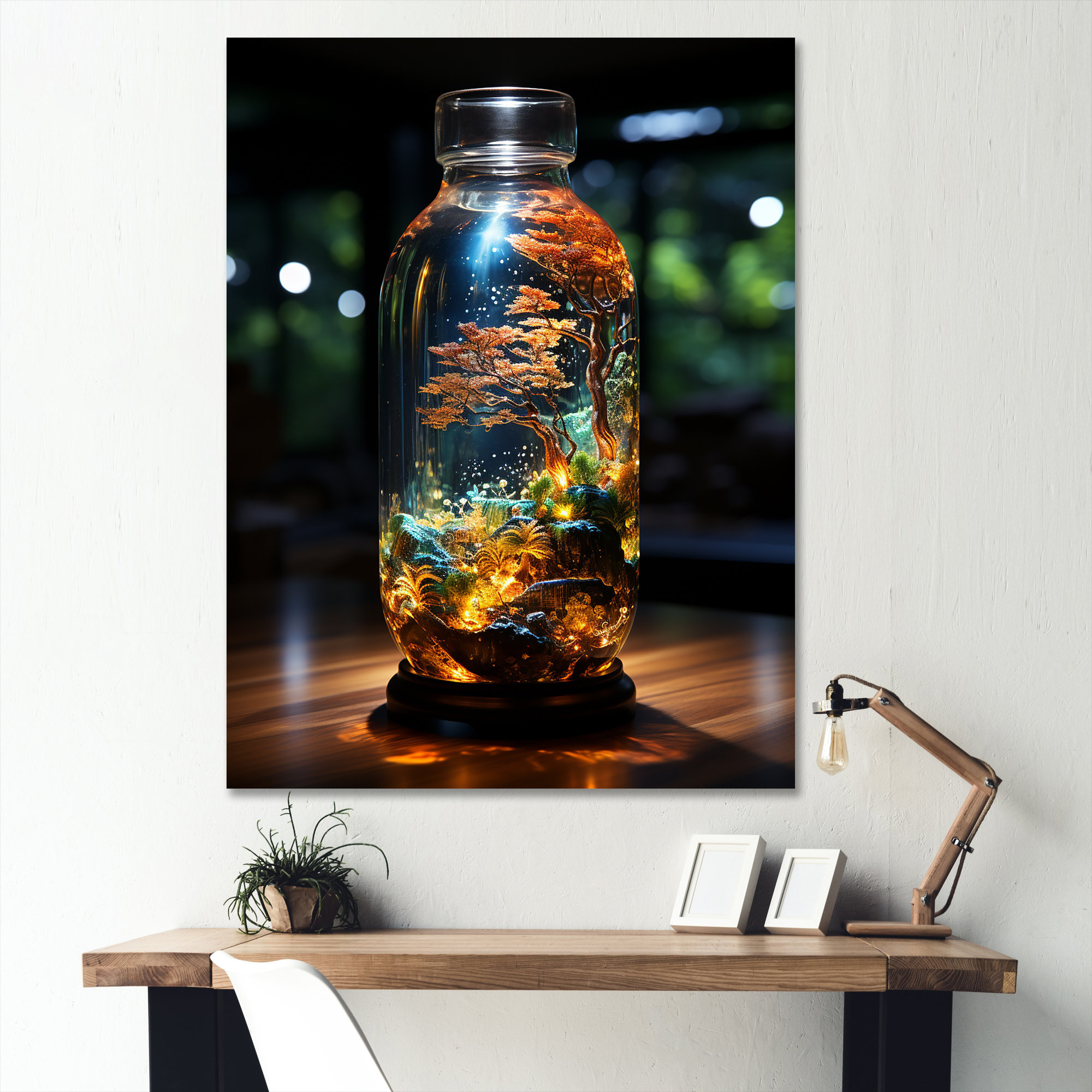 Latitude Run® Edoire Mills Autumn Mill Reflection II - Print | Wayfair