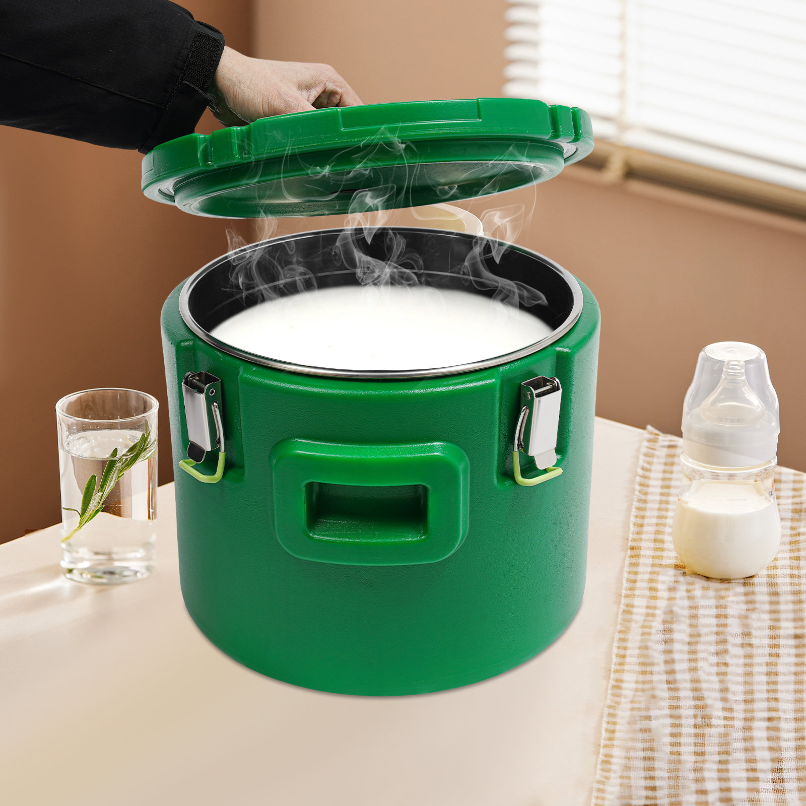 Prep & Savour Insulation Barrel For Hot& Cold Food (Insulation Barrel ...