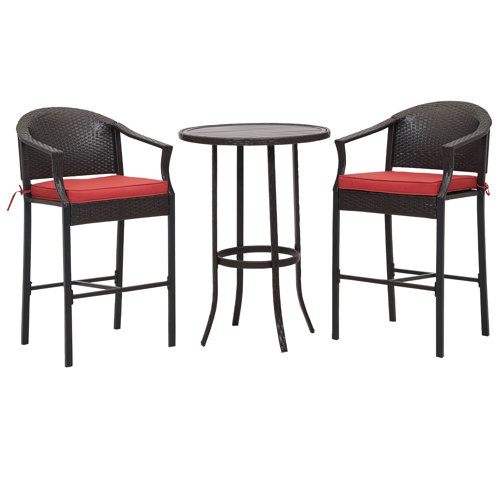 Round Patio Dining Sets You'll Love | Wayfair