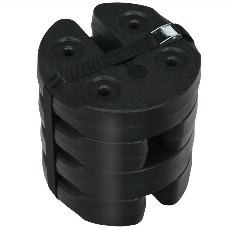 Gymax Black Plastic Weight & Reviews | Wayfair