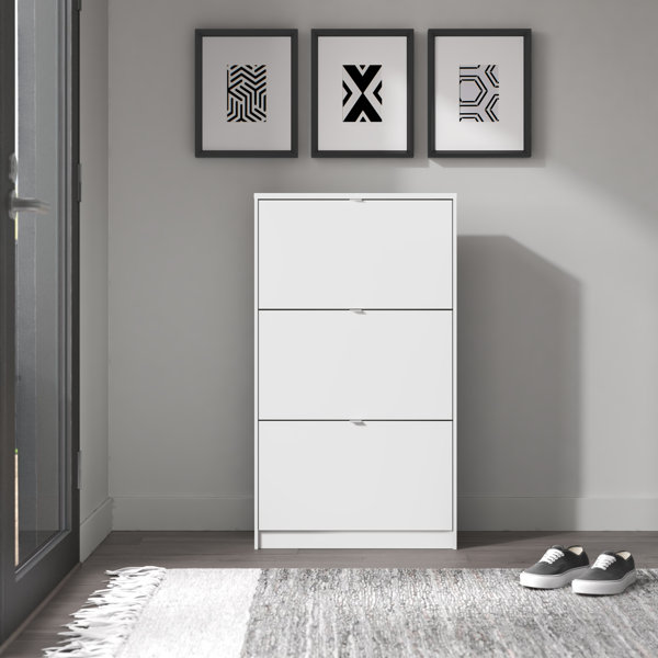 Mercury Row® Armoire de rangement pour 10 paires de chaussures Aula et ...