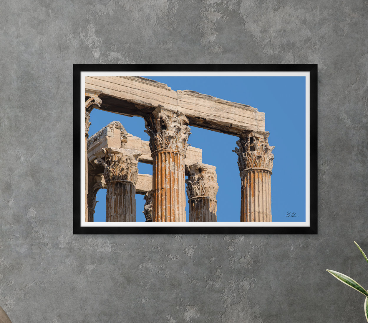 Tim Klein Photography Corinthian Jupiter III - Picture Frame Photograph ...