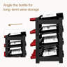 Latitude Run® Wine Rack, 4-Tier Bamboo Wine Racks Countertop,Sturdy And ...