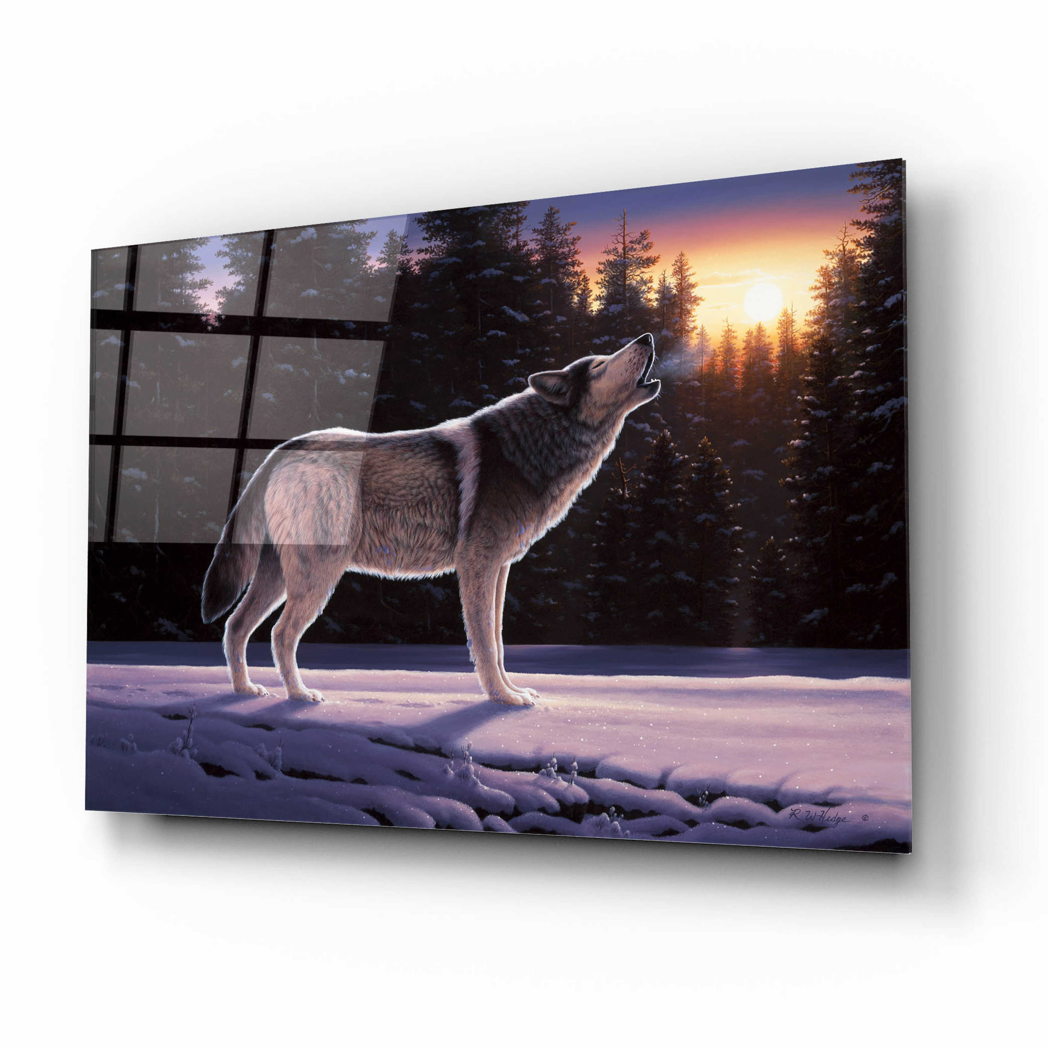 Millwood Pines Epic Art 'The Last Ember' By R. Hed, Acrylic Glass The ...