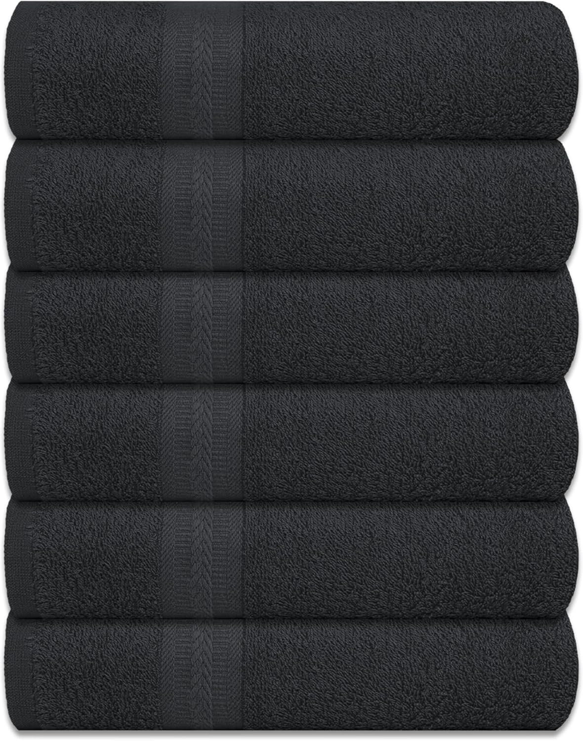 Latitude Run® 100% Cotton Bath Towels 24X48 Inches Soft Highly ...