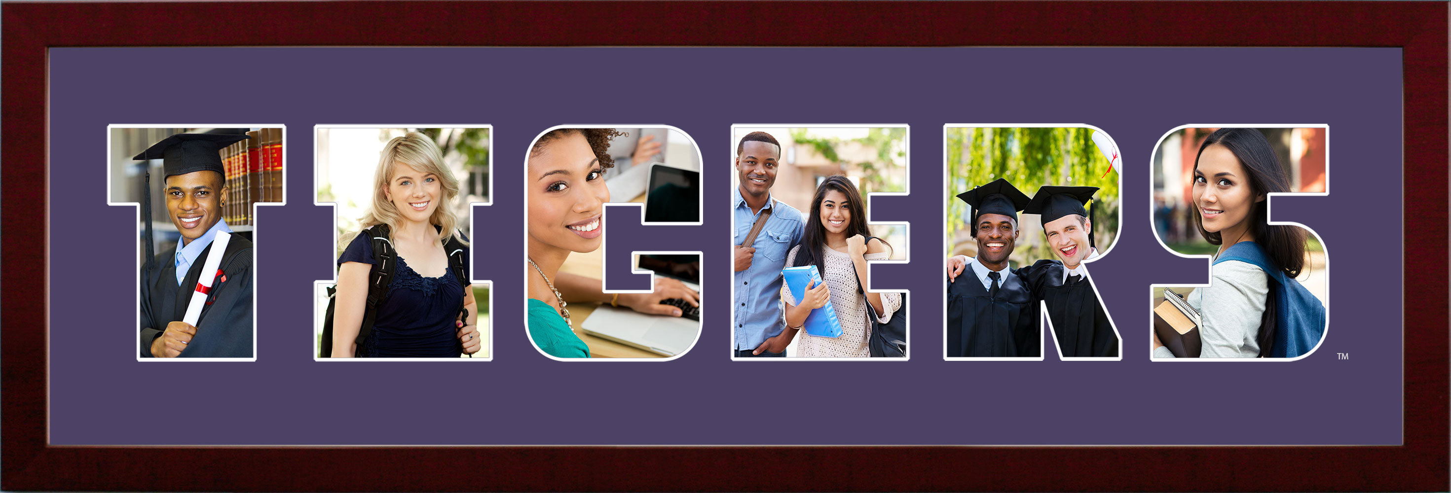 Campus Images NCAA LSU Tigers Spirit Collage Picture Frame | Wayfair