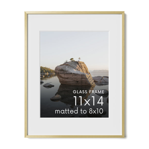 11" x 14" Gold Picture Frames You'll Love | Wayfair
