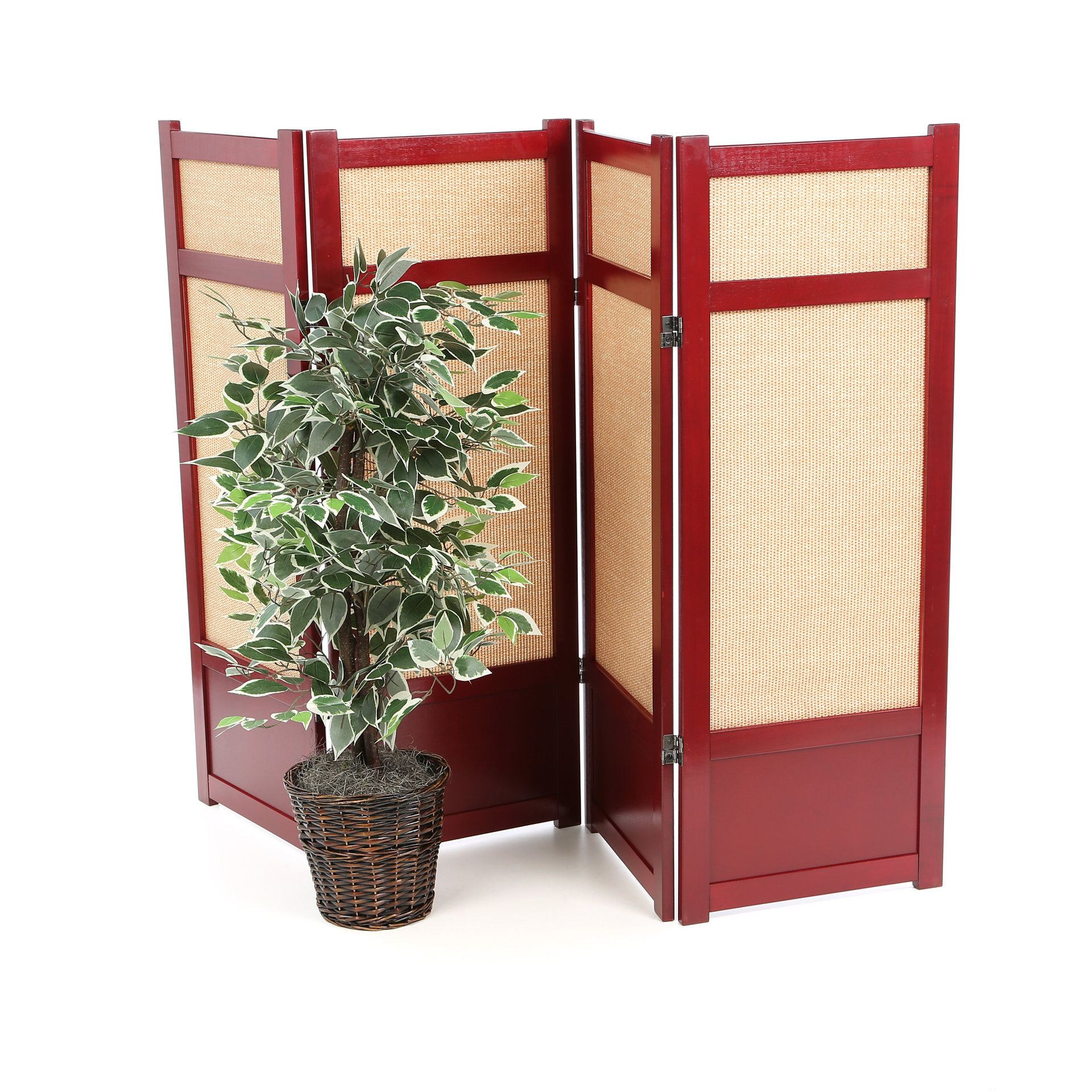 World Menagerie Clarke 4 Ft. Short Folding Screen & Reviews | Wayfair