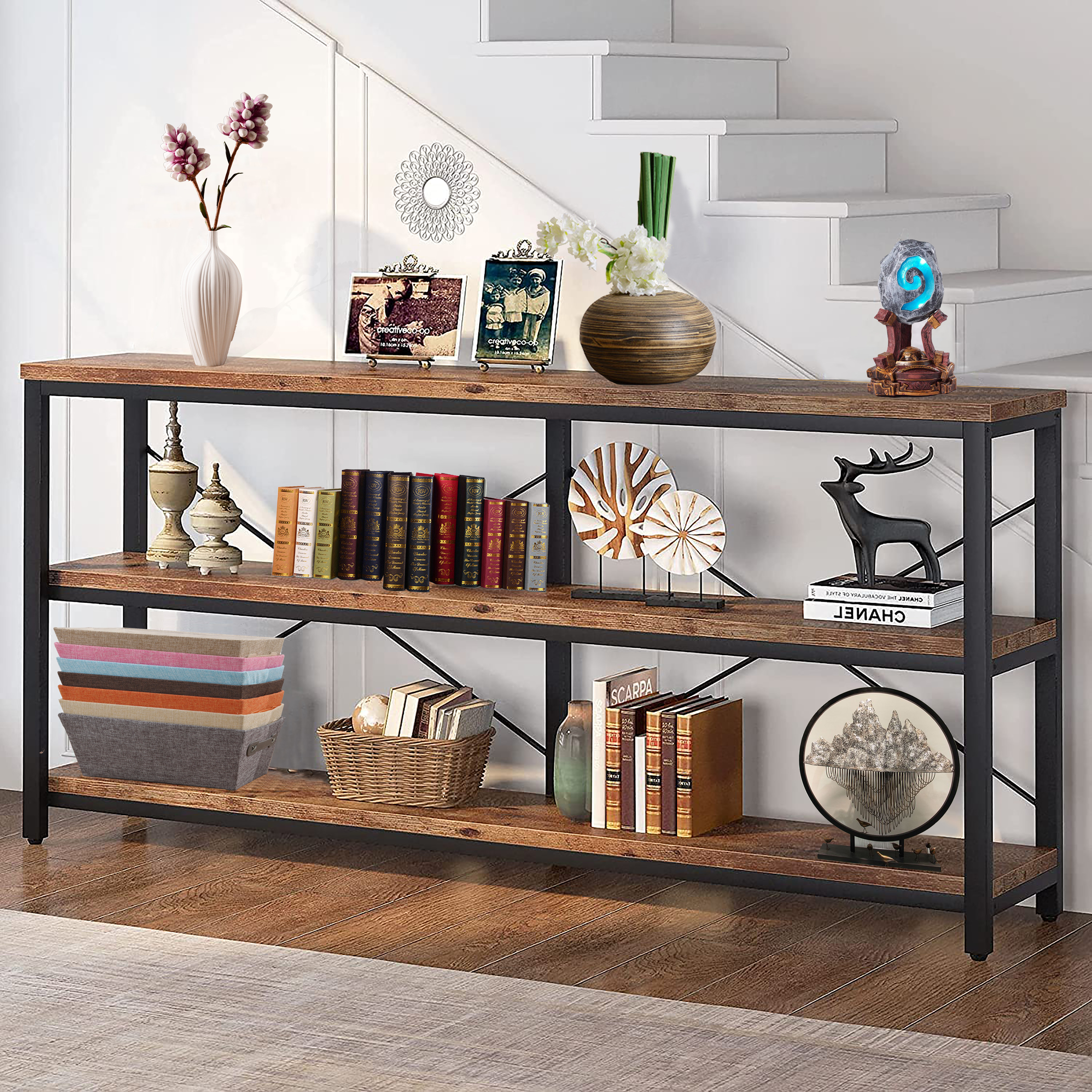 17 Stories 70.86'' Extra Long Console Table & Reviews | Wayfair