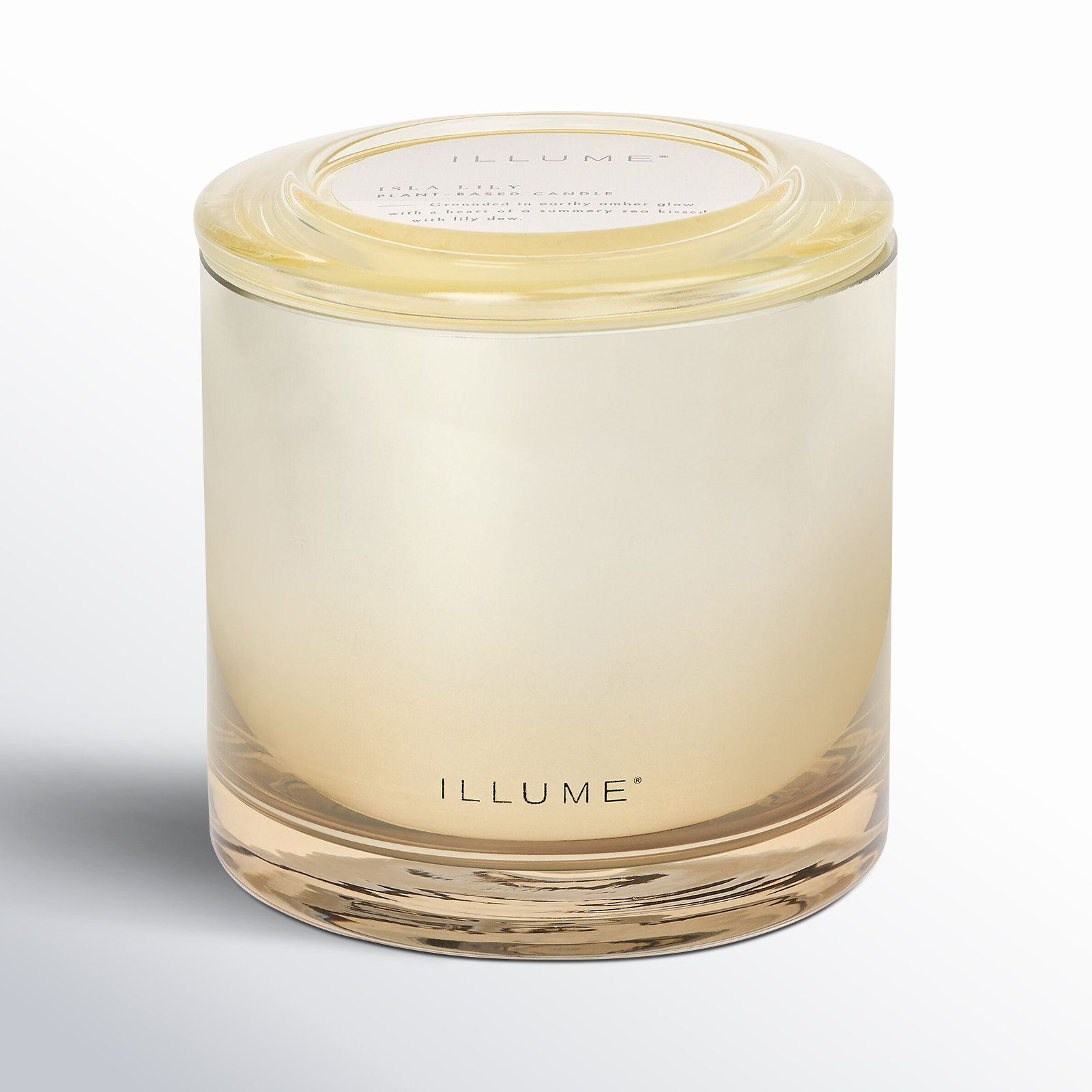 Illume ILLUME Beautifully Done Statement Glass Candle, Isla Lily | Wayfair