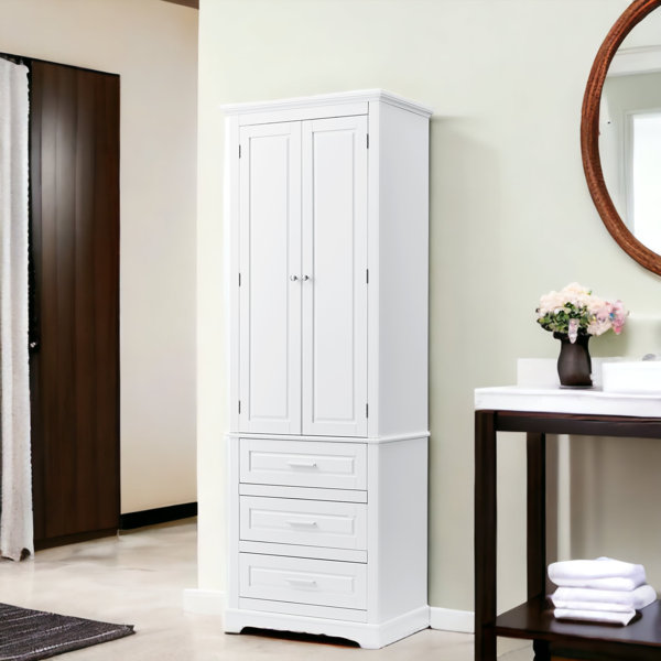 Wildon Home® Avea Floor Mounted Bathroom Cabinet | Wayfair