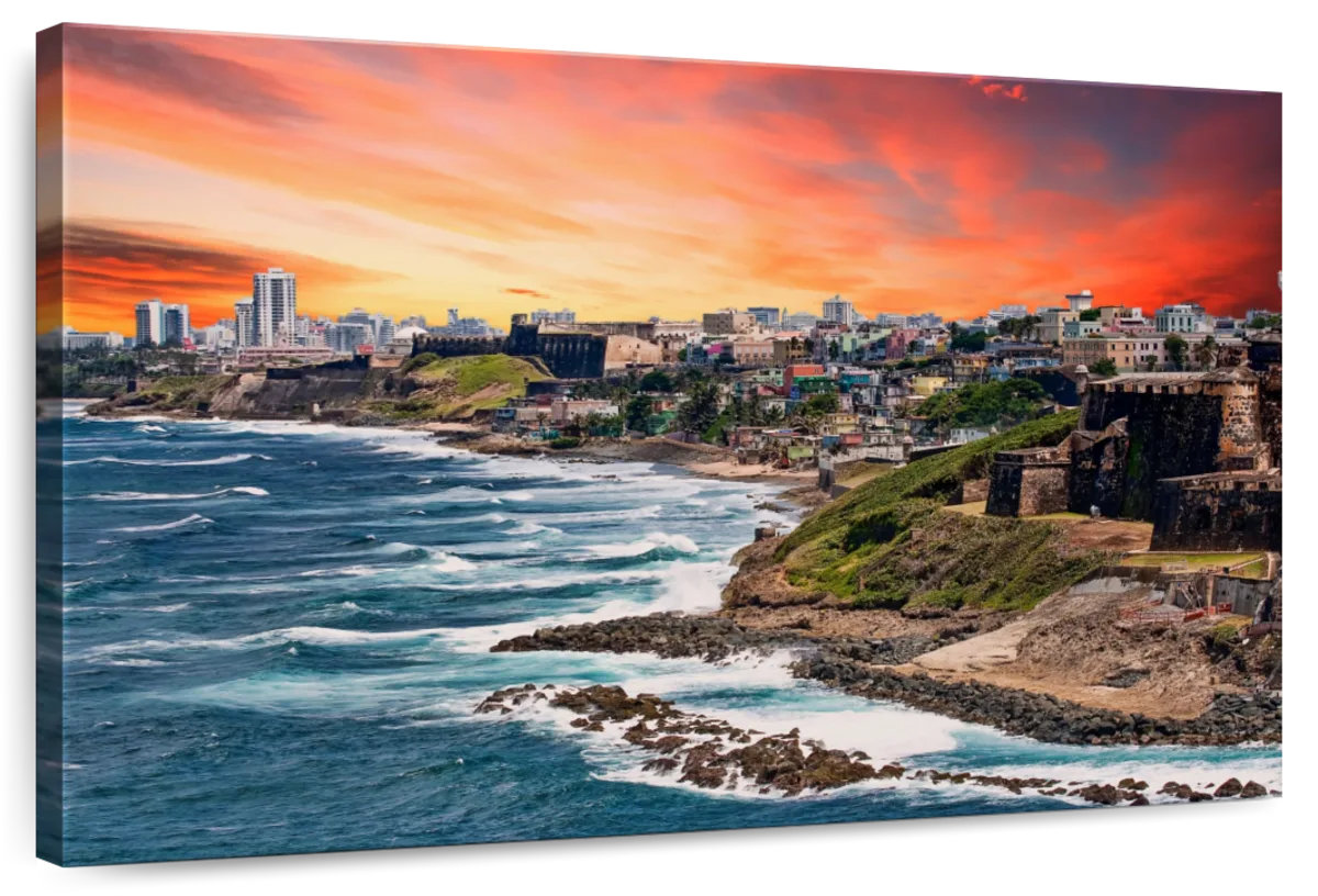 Ebern Designs Nicci El Morro At Sunset | Wayfair