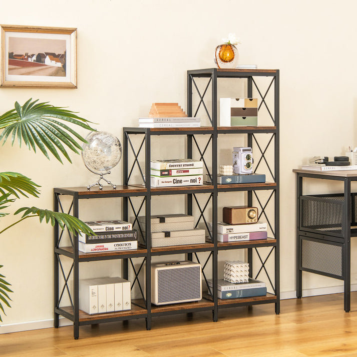 17 Stories 9 Cubes Bookcase with Frame for Home Office | Wayfair