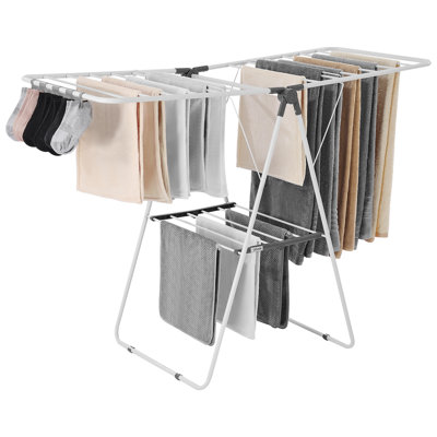 fireplace clothes drying rack