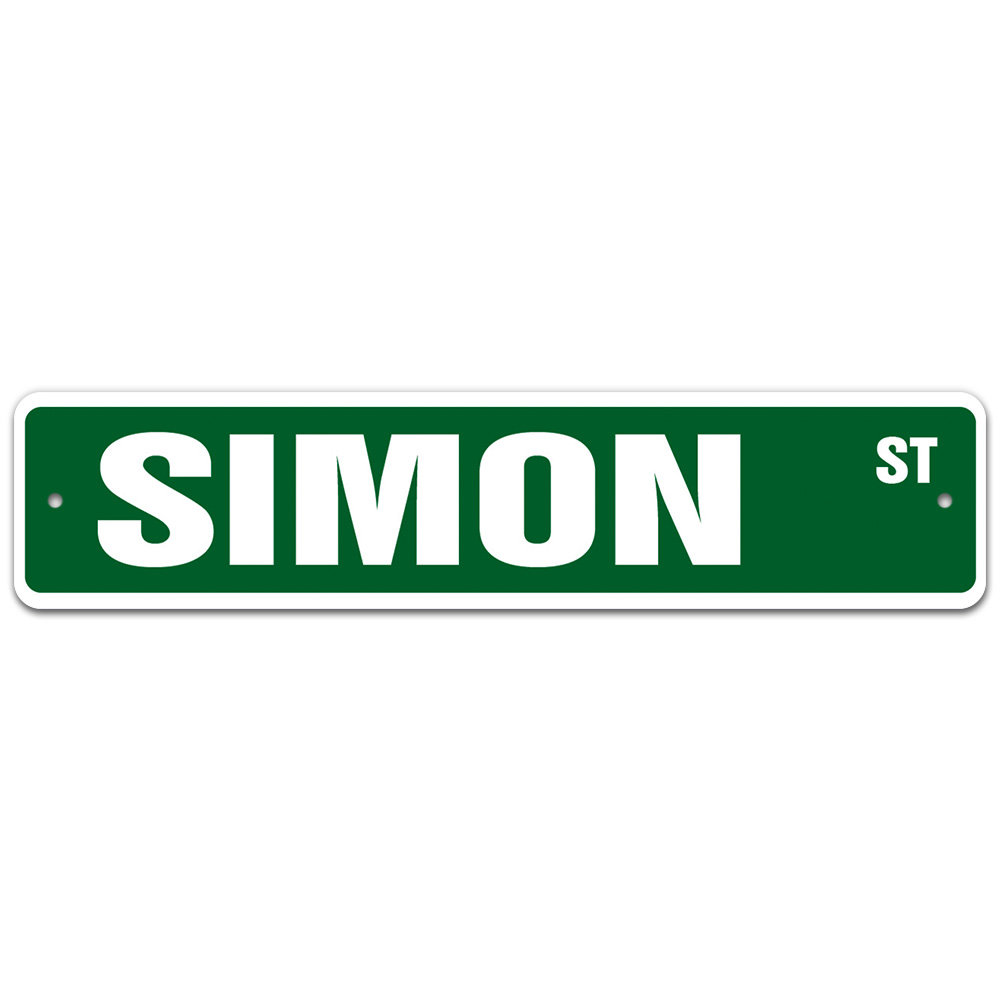 East Urban Home Street Sign | Wayfair