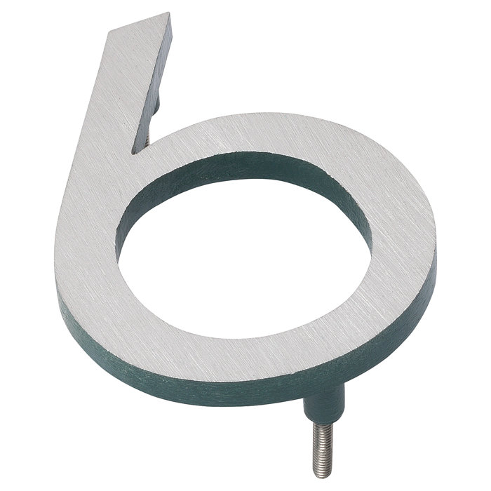 Montague Metal Products 12'' H Metal House Number & Reviews | Wayfair