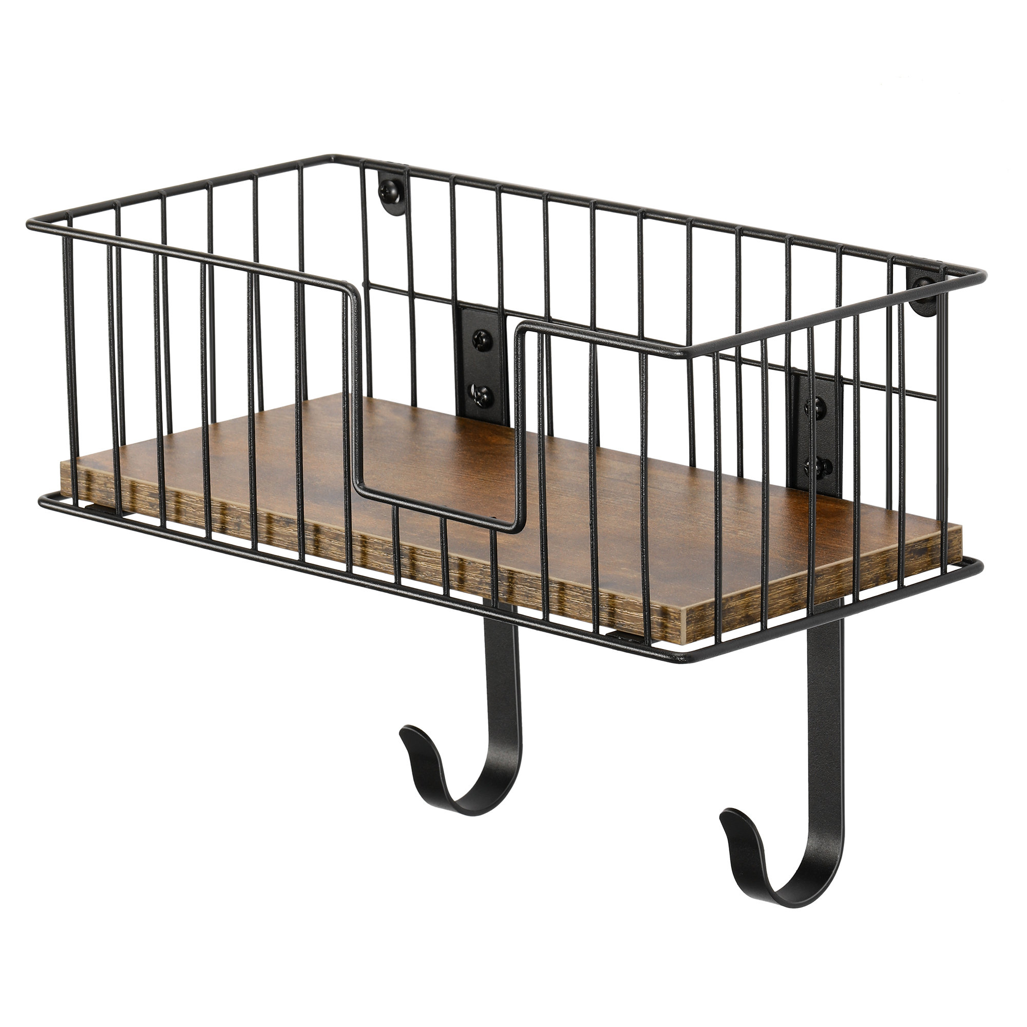 Haitral Metal Wall Mounted Iron Holder & Reviews | Wayfair