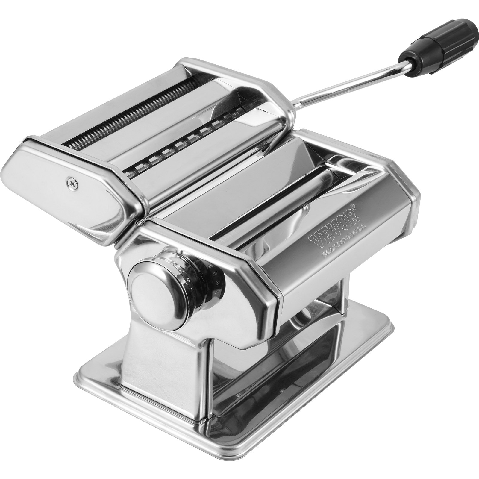 VEVOR Manual Pasta Maker Machine, 9 Adjustable Thickness Settings ...