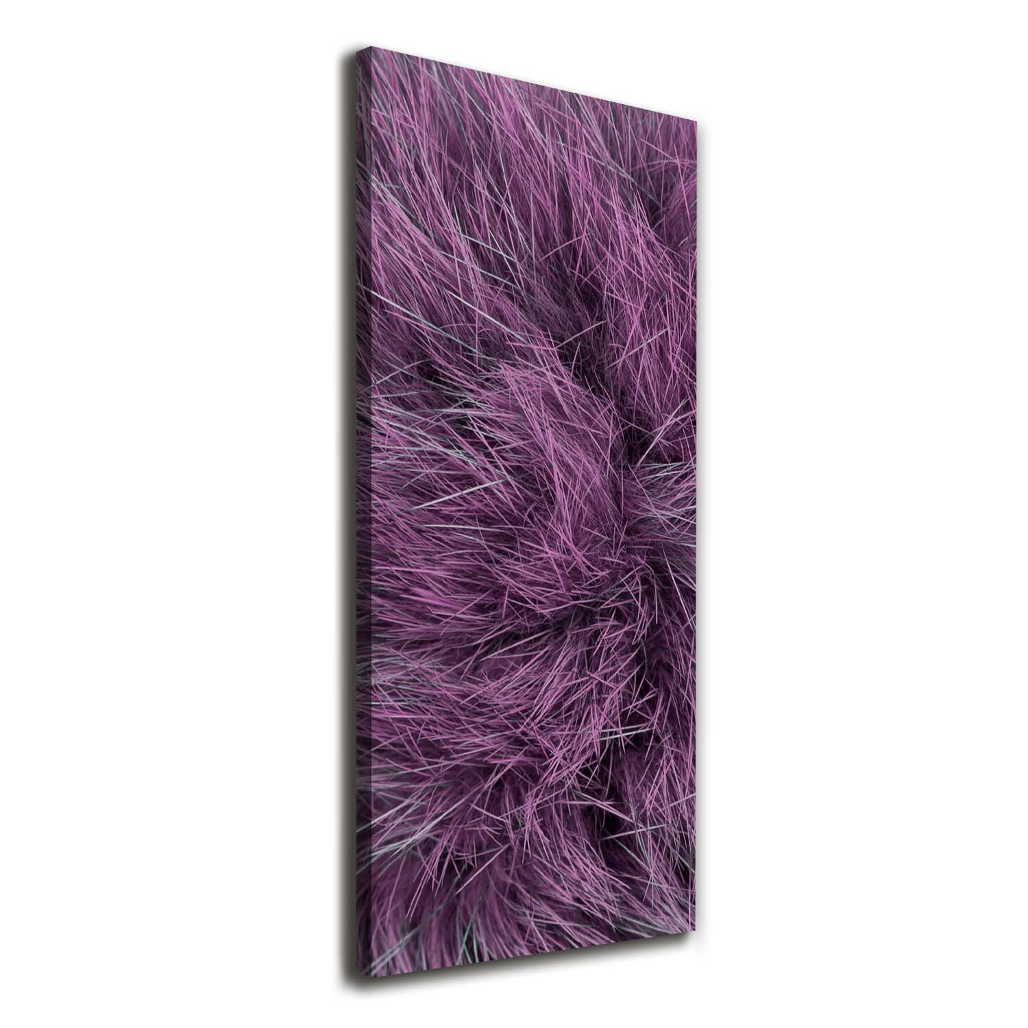 Brayden Studio Pink Fur - Wrapped Canvas Art Prints | Wayfair.co.uk