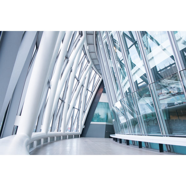 17 Stories Modern Office Building by Alice-photo - Wrapped Canvas Print ...