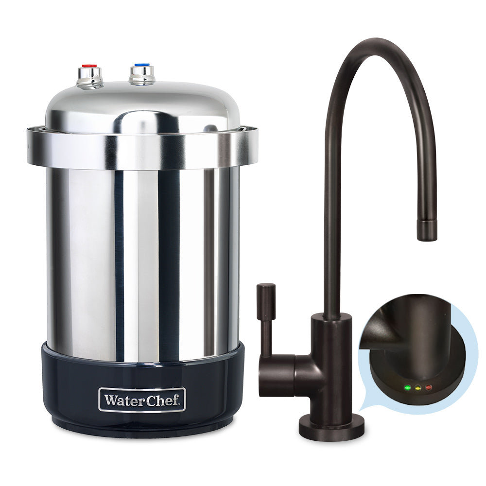 WaterChef U9000 Premium Under-Sink Water Filtration System w ...