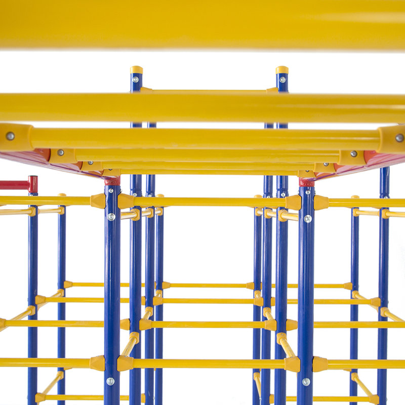 Activplay Modular Jungle Gym With Swing Set, Monkey Bars, Hanging ...