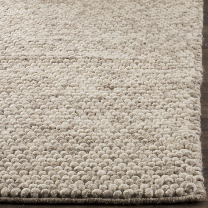 Birch Lane™ Elle Hand Knotted Solid Color Rug & Reviews | Wayfair