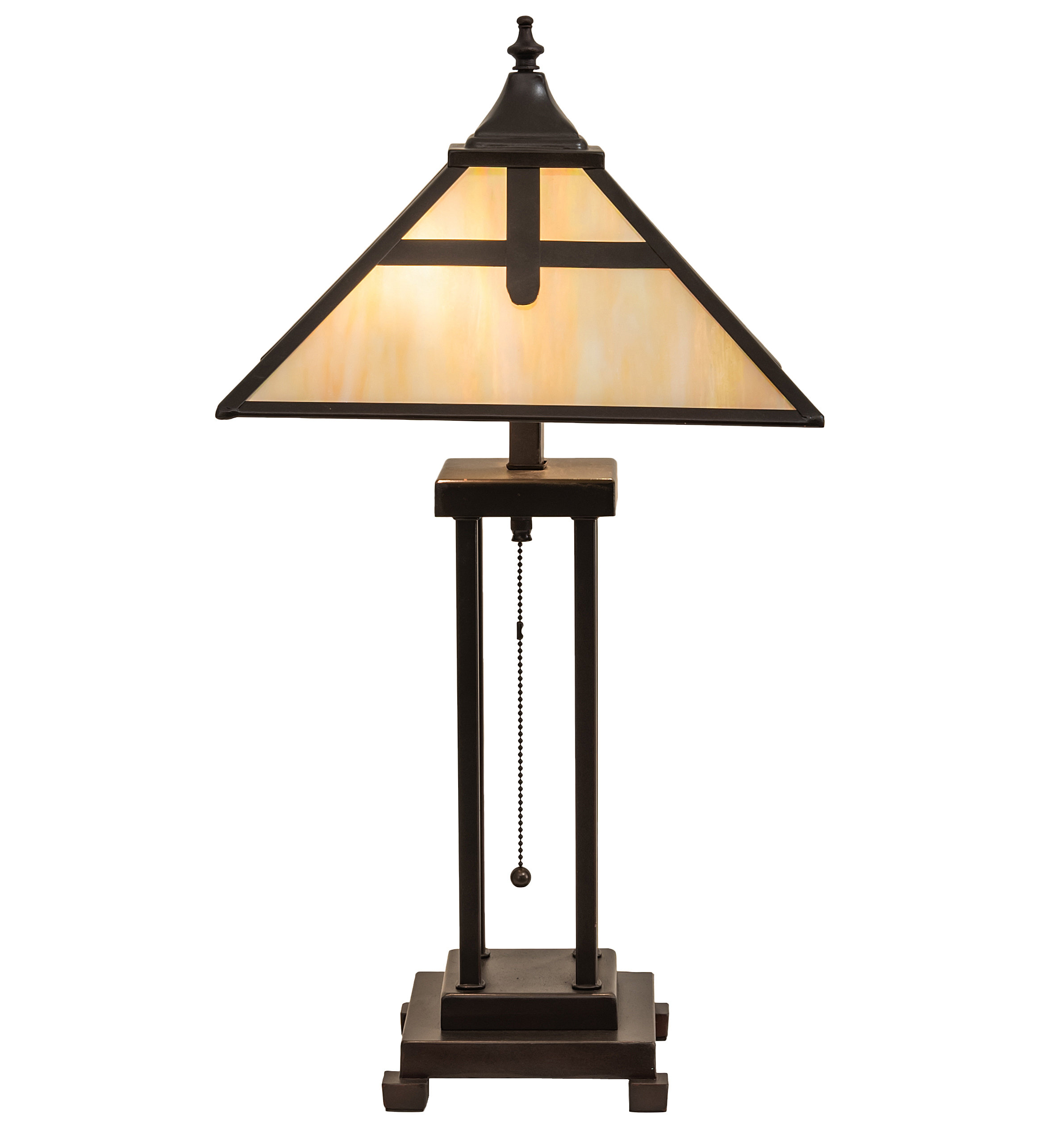 Meyda Lighting 24" High Cross Mission Table Lamp | Wayfair