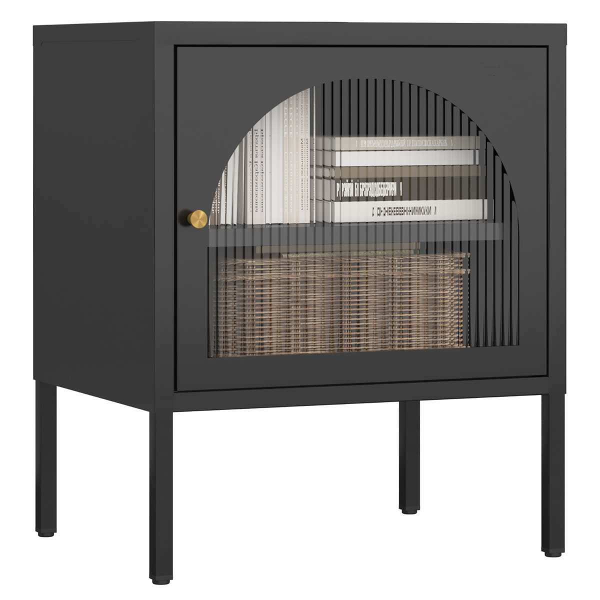 Ebern Designs Geanino Steel End Table | Wayfair