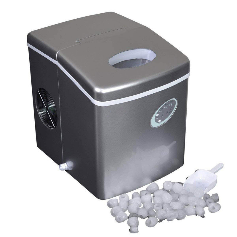 HIGEMZ 24 Lb. Daily Production Cube Ice Portable Ice Maker | Wayfair