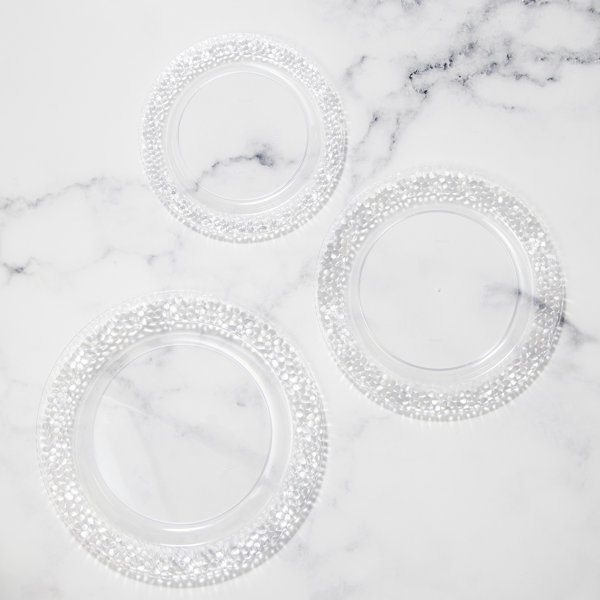 Creative Converting Disposable Plastic Party Supplies Kit for 10 Guests ...